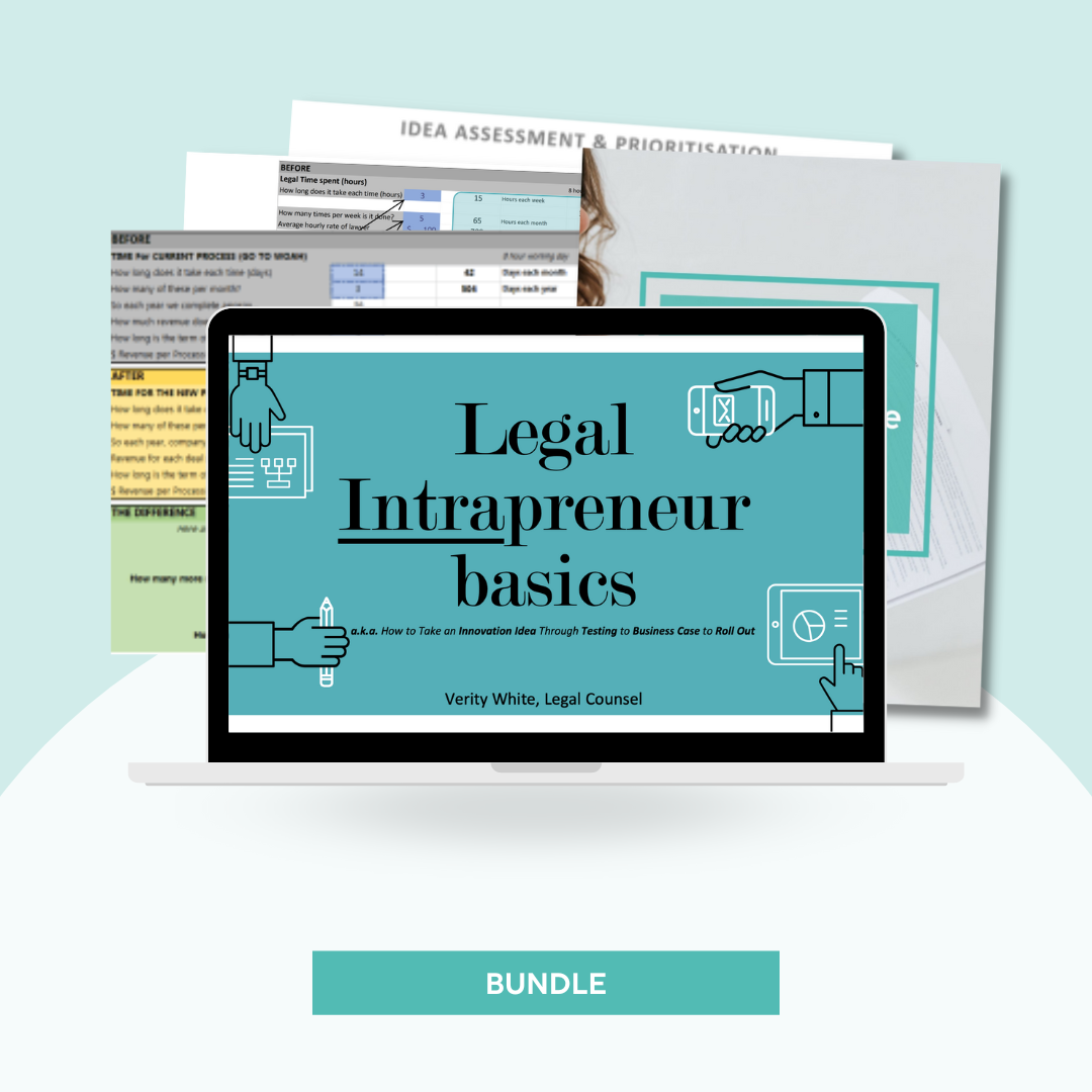 Legal Intrapreneur Basics Bundle